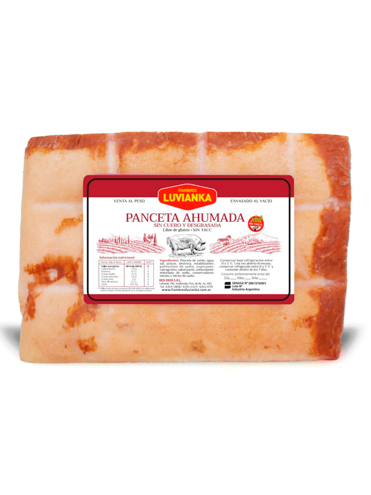 PANCETA LUVIANKA EN MITADES - Semas